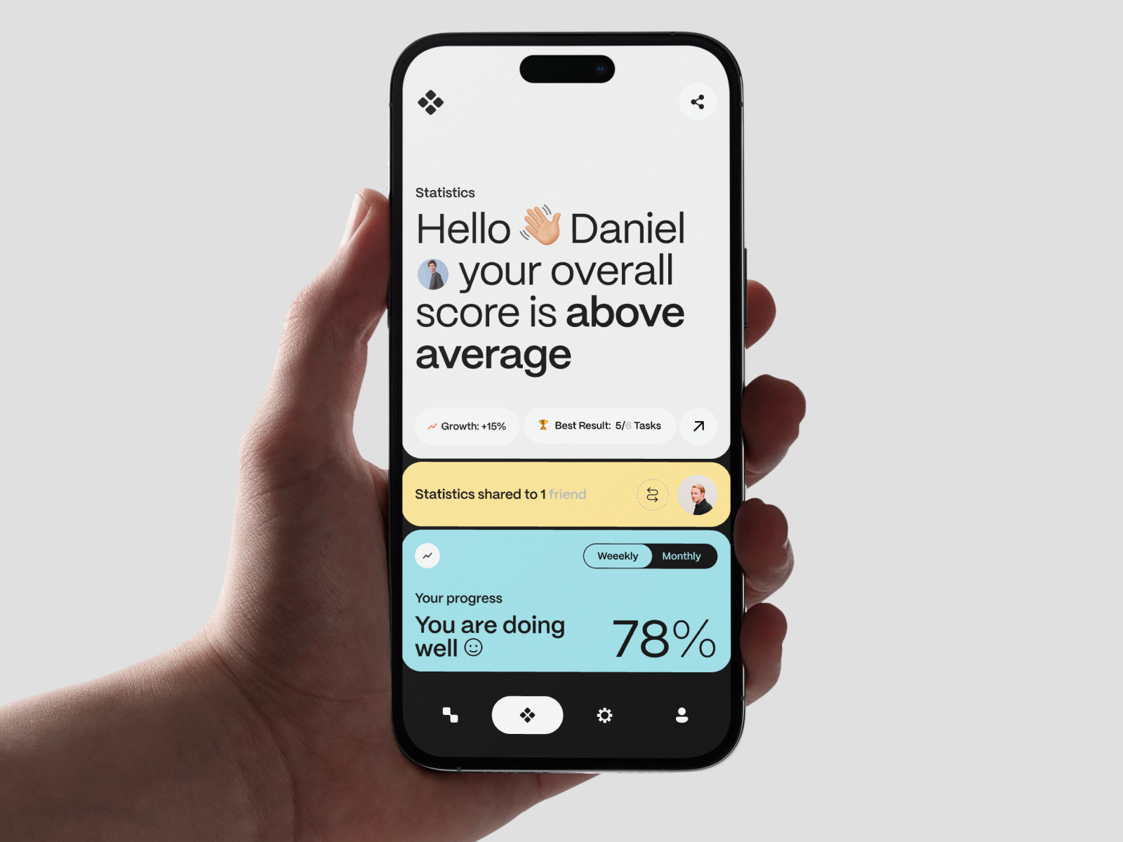 Task Manager Mobile IOS App by Bogdan Falin for QClay on Dribbble