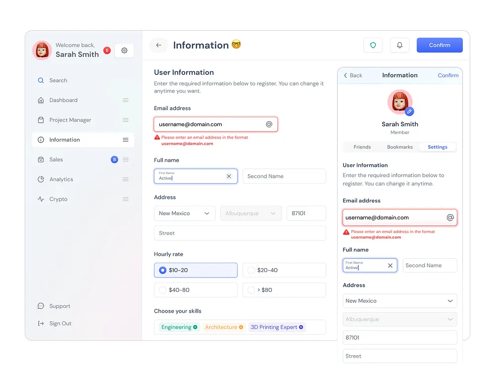 Browse thousands of Dashboard Input images for design inspiration ...