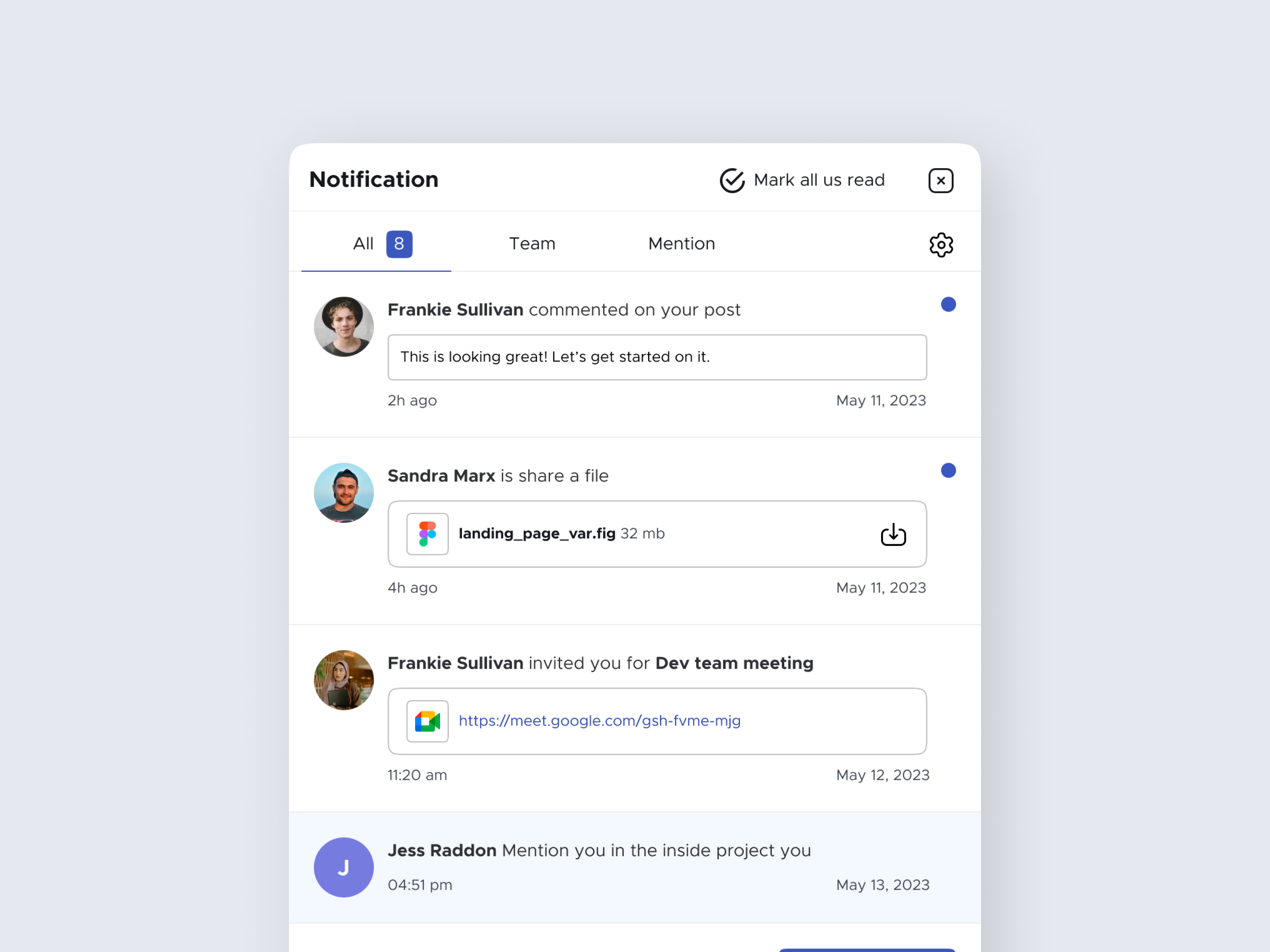 Notifications - Design System by DesiznLab Studio on Dribbble