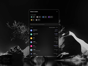 Token picker - Visual exploration by Akash Tyagi on Dribbble