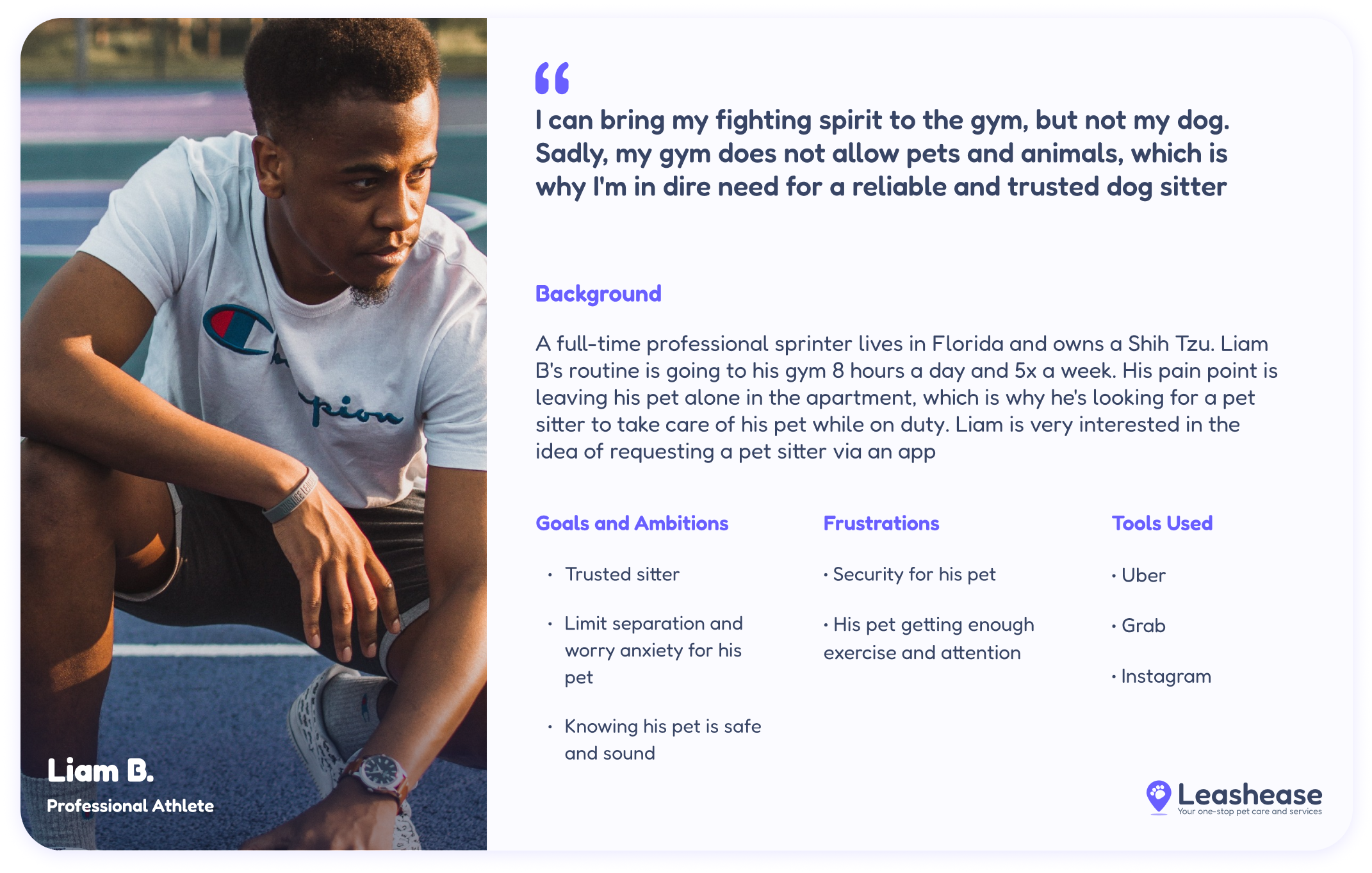 Leashease - Dog walking app by Adam Mousa on Dribbble