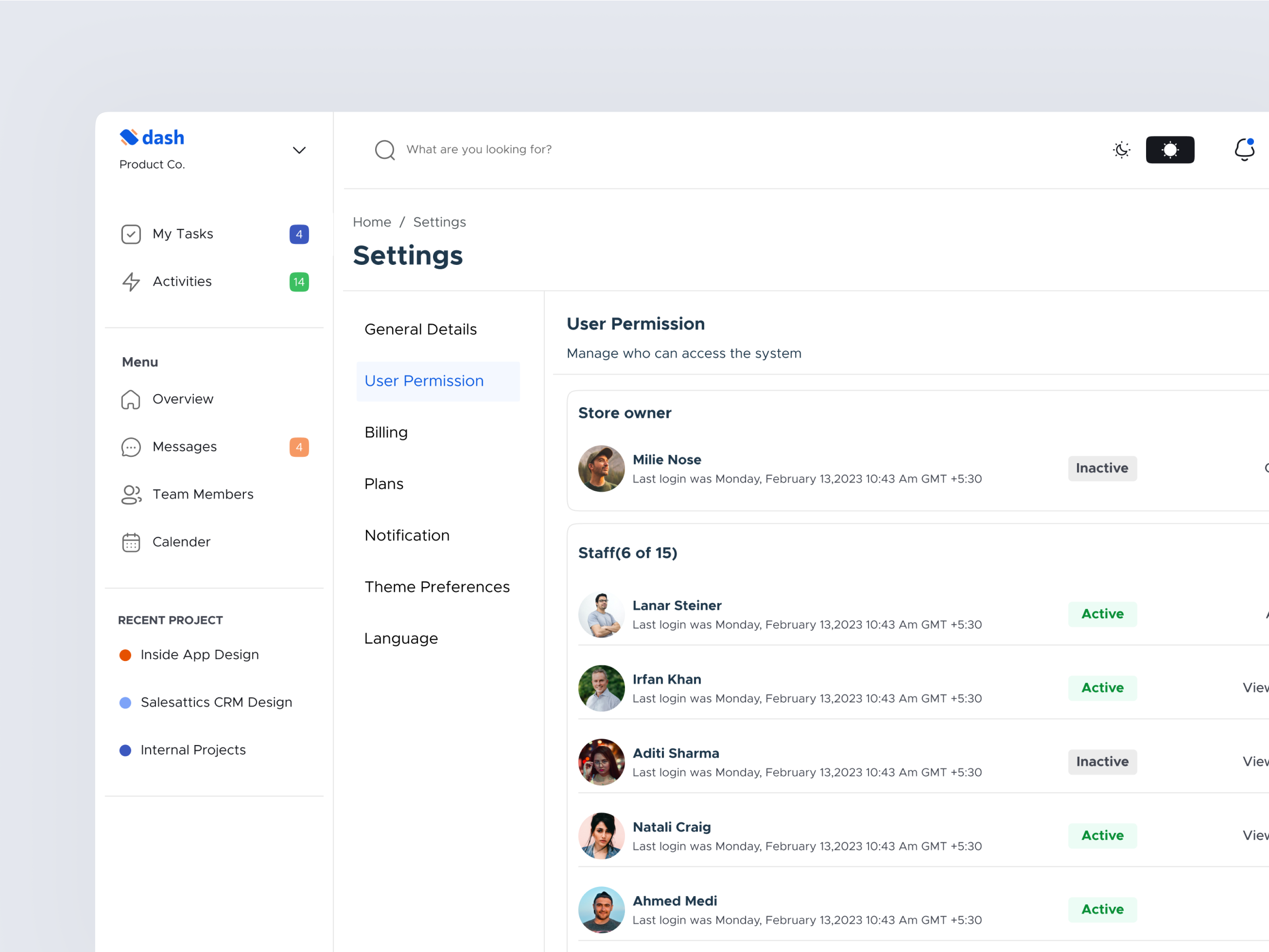 Browse thousands of User Permissions images for design inspiration ...