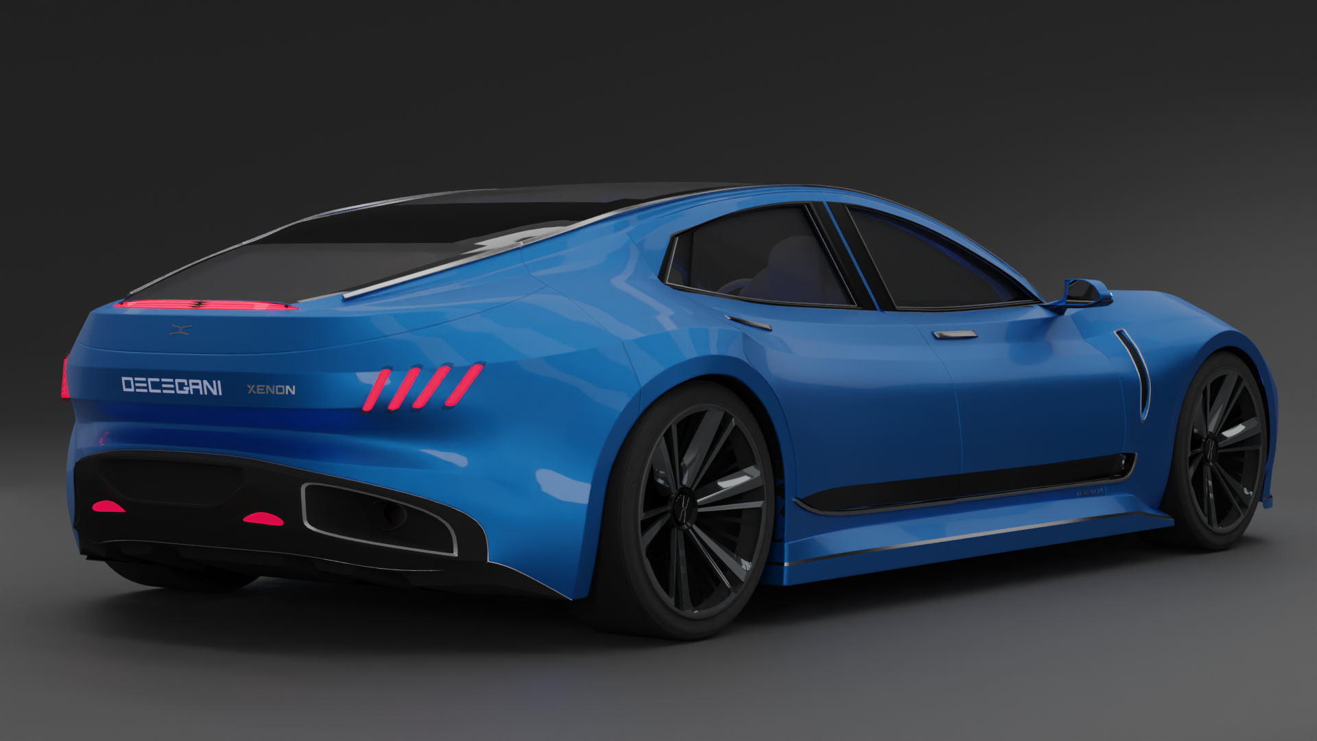 Car design in Blender 3d: Decegani Xenon by Decegani on Dribbble