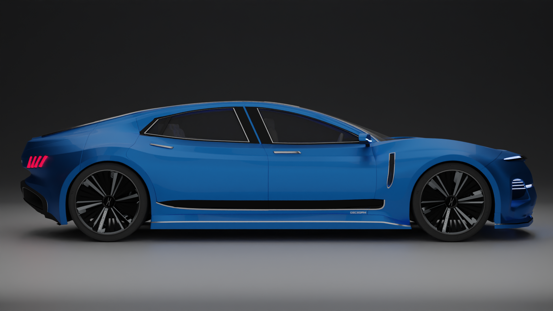 Car design in Blender 3d: Decegani Xenon by Decegani on Dribbble