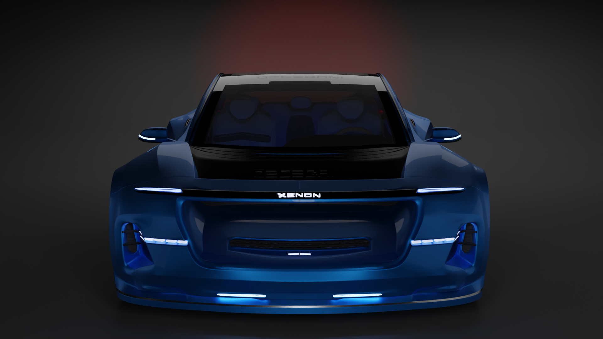 Car design in Blender 3d: Decegani Xenon by Decegani on Dribbble