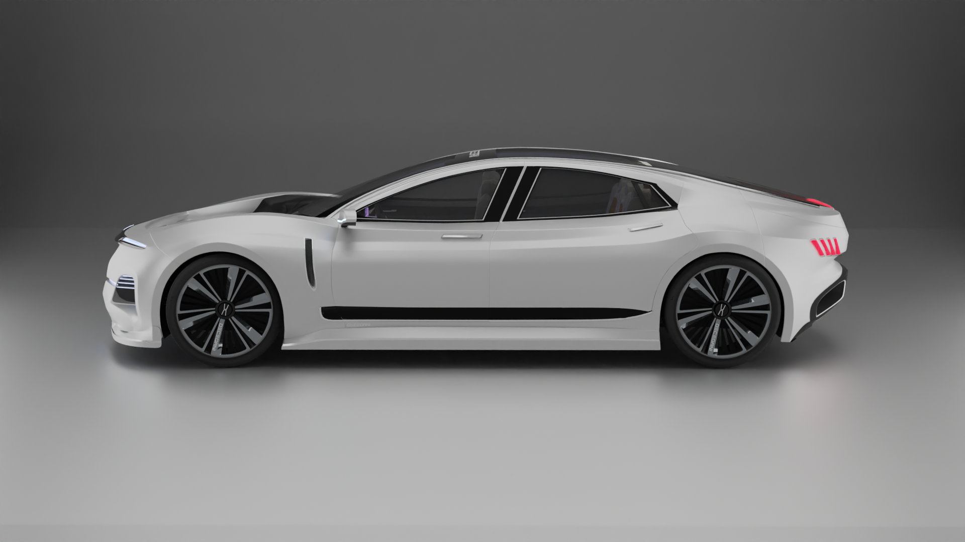 Car design in Blender 3d: Decegani Xenon by Decegani on Dribbble