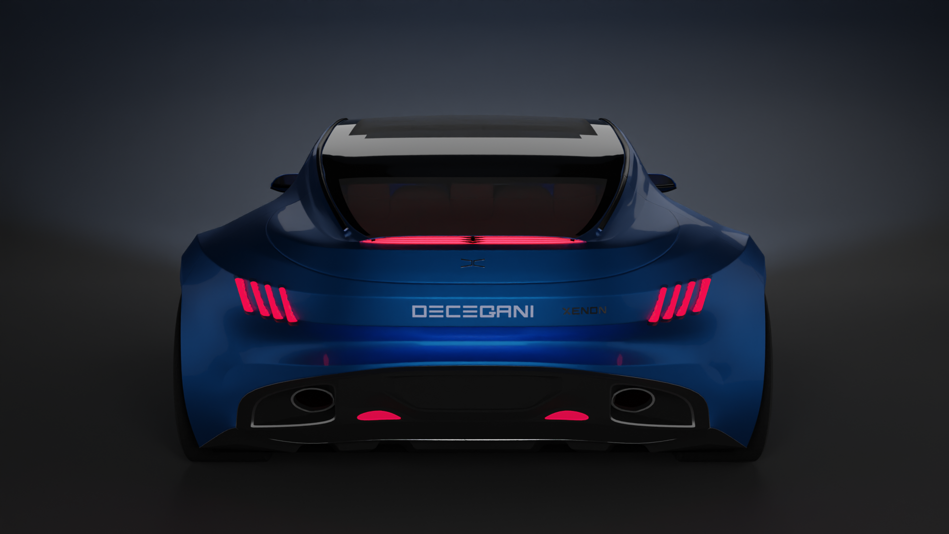 Car design in Blender 3d: Decegani Xenon by Decegani on Dribbble