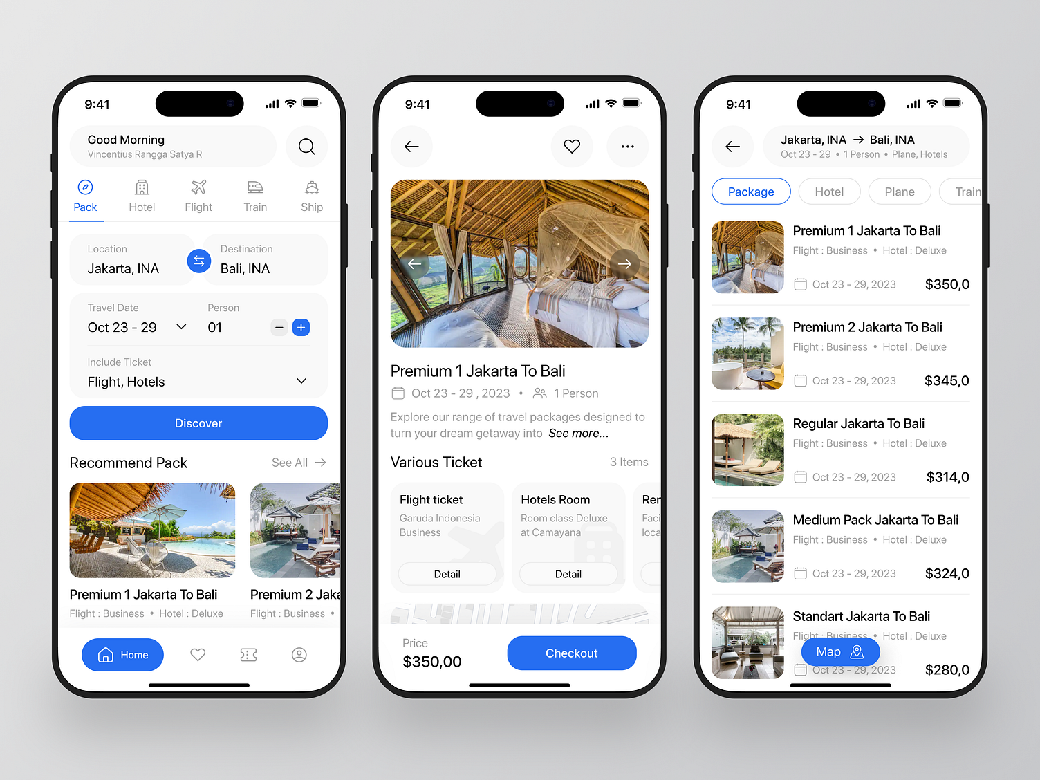 Gotrip - Travel App by Vincentius Rangga for Odama on Dribbble