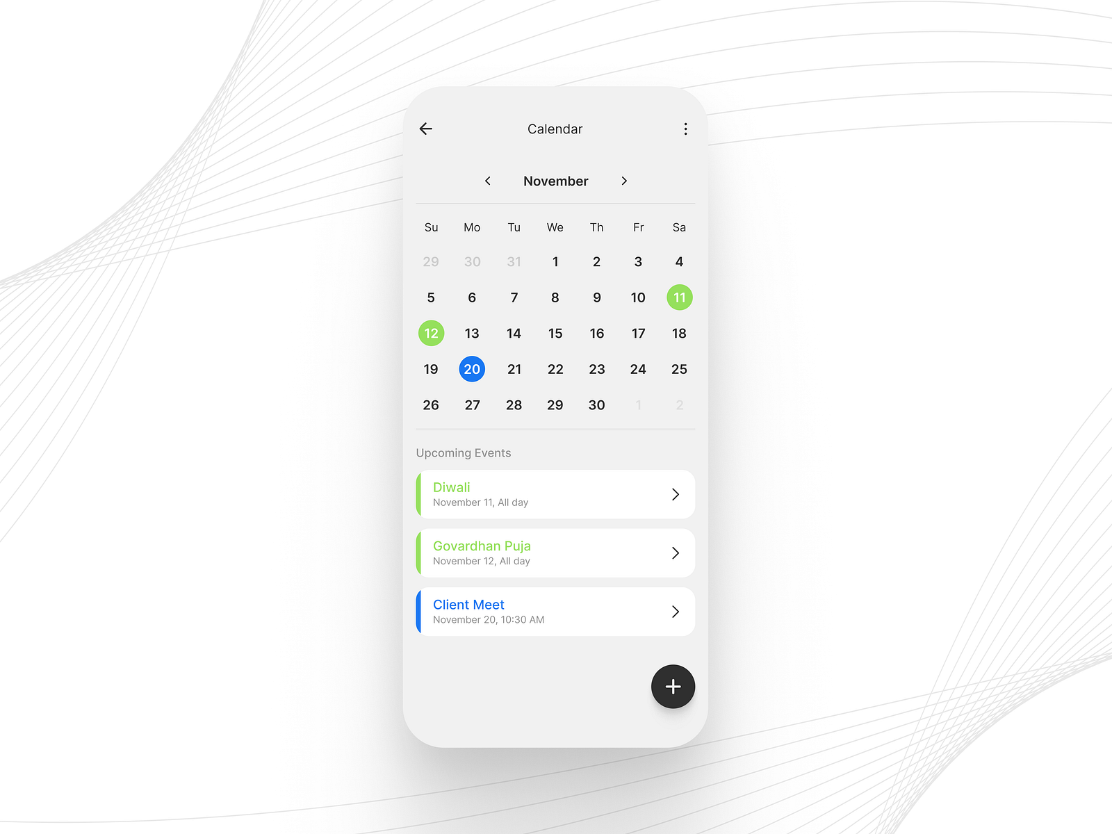 Calendar Ui By Tazim Imran On Dribbble