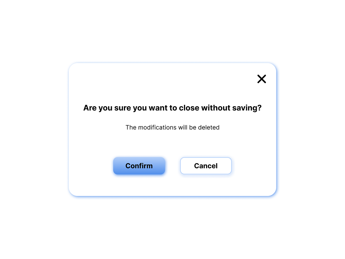 Browse thousands of Confirmation Dialog images for design inspiration ...