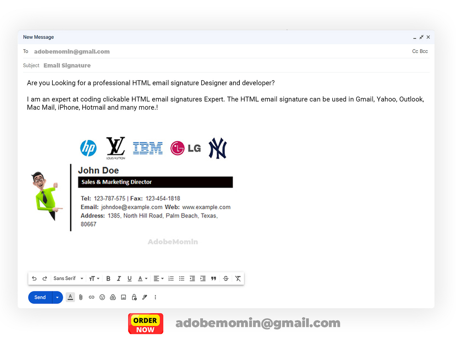 EMAIL SIGNATURE by Email Signature on Dribbble