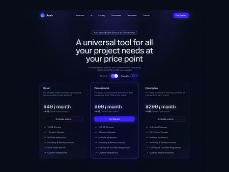 Pricing Page designs, themes, templates and downloadable graphic ...