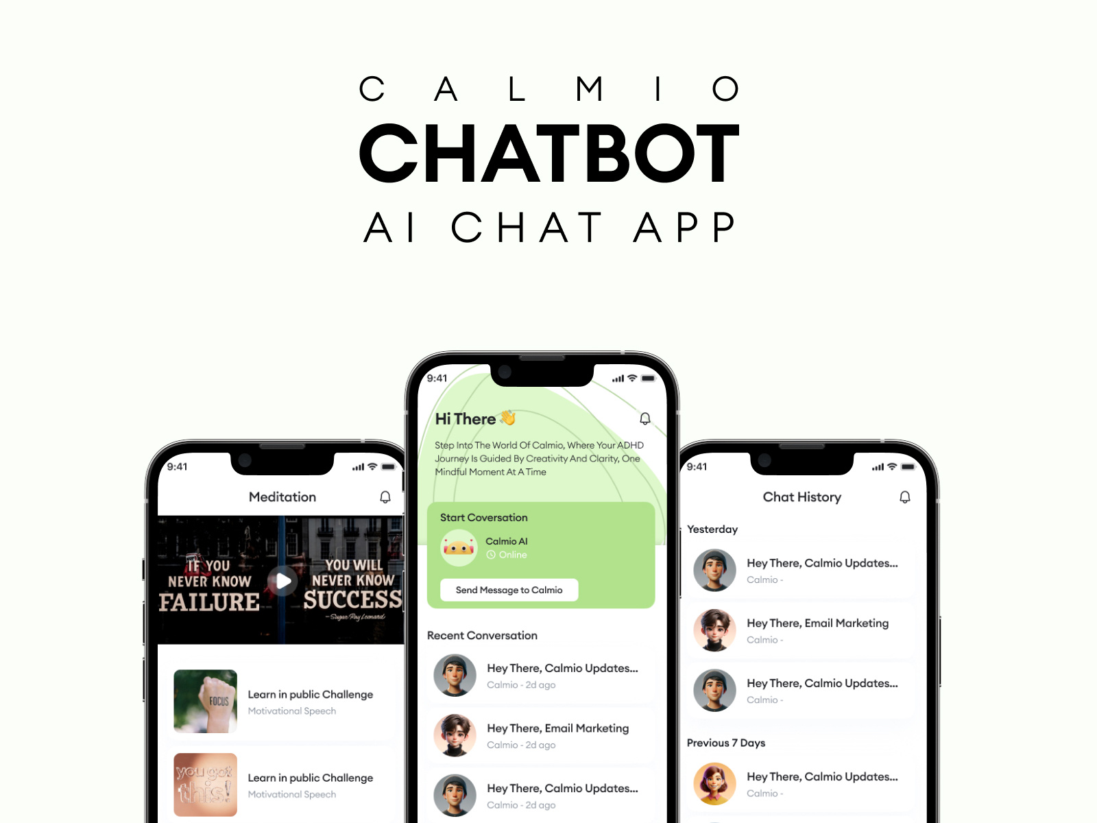 CHATBOT APP | APP DESIGN | UI UX by Shoaib Hossain Opu on Dribbble