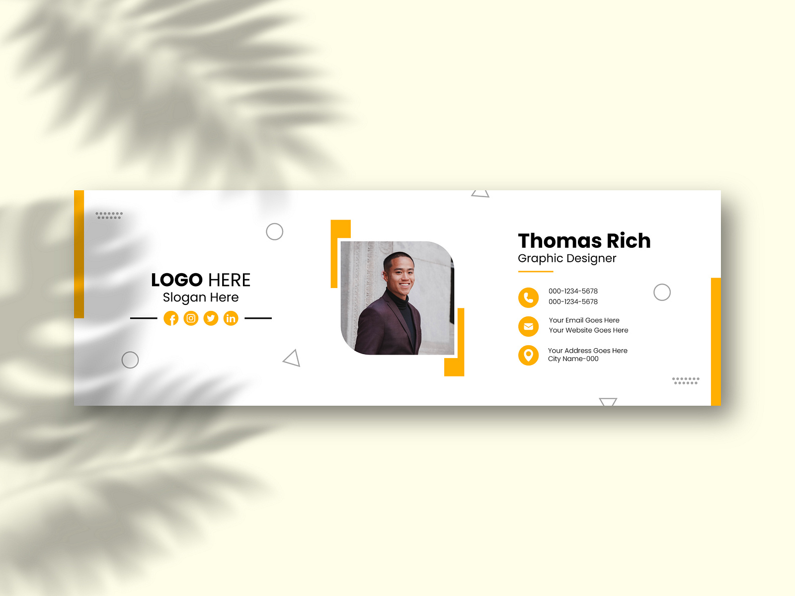 Gorgeous email signature design by Abu Bokor Siddiq on Dribbble