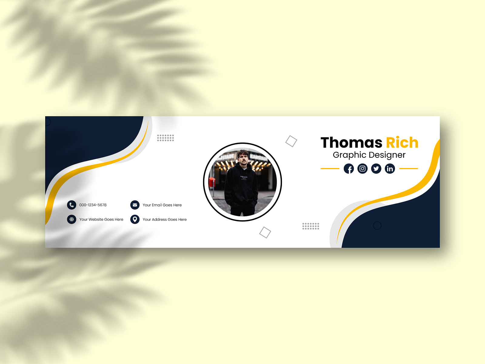 Creative and clean email signature design by Abu Bokor Siddiq on Dribbble