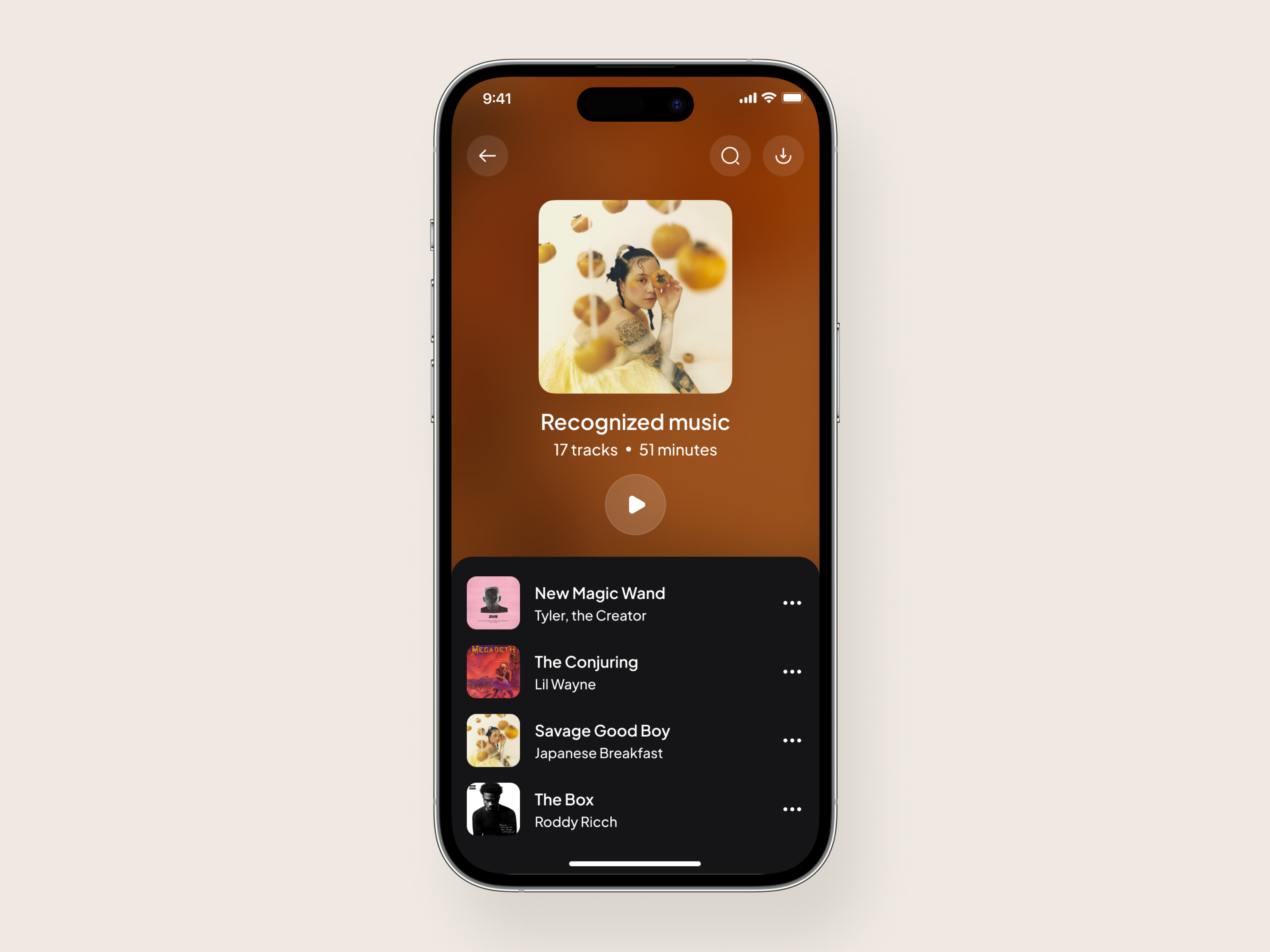 Music App Design Concept by Dmitry Lauretsky for Ronas IT | UI/UX Team ...