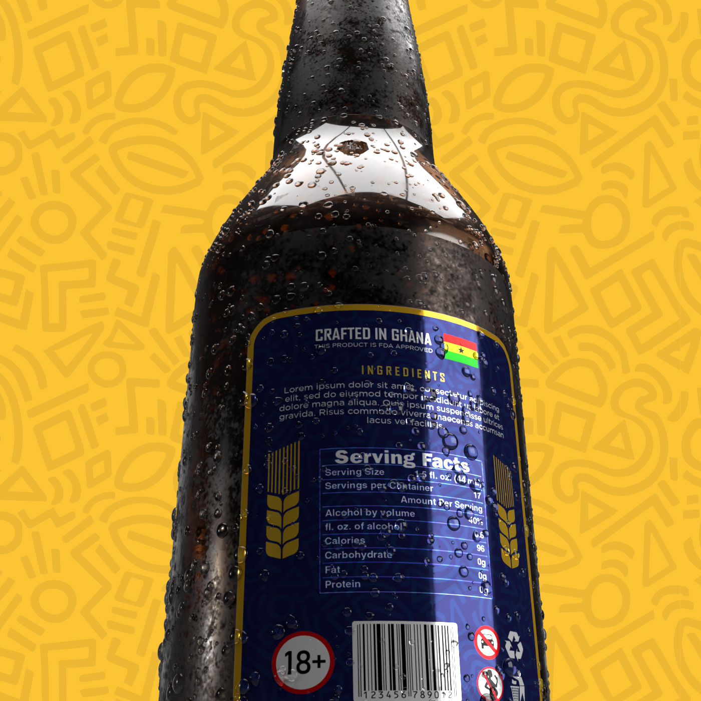 BUKA BEER by Kofi Anderson on Dribbble