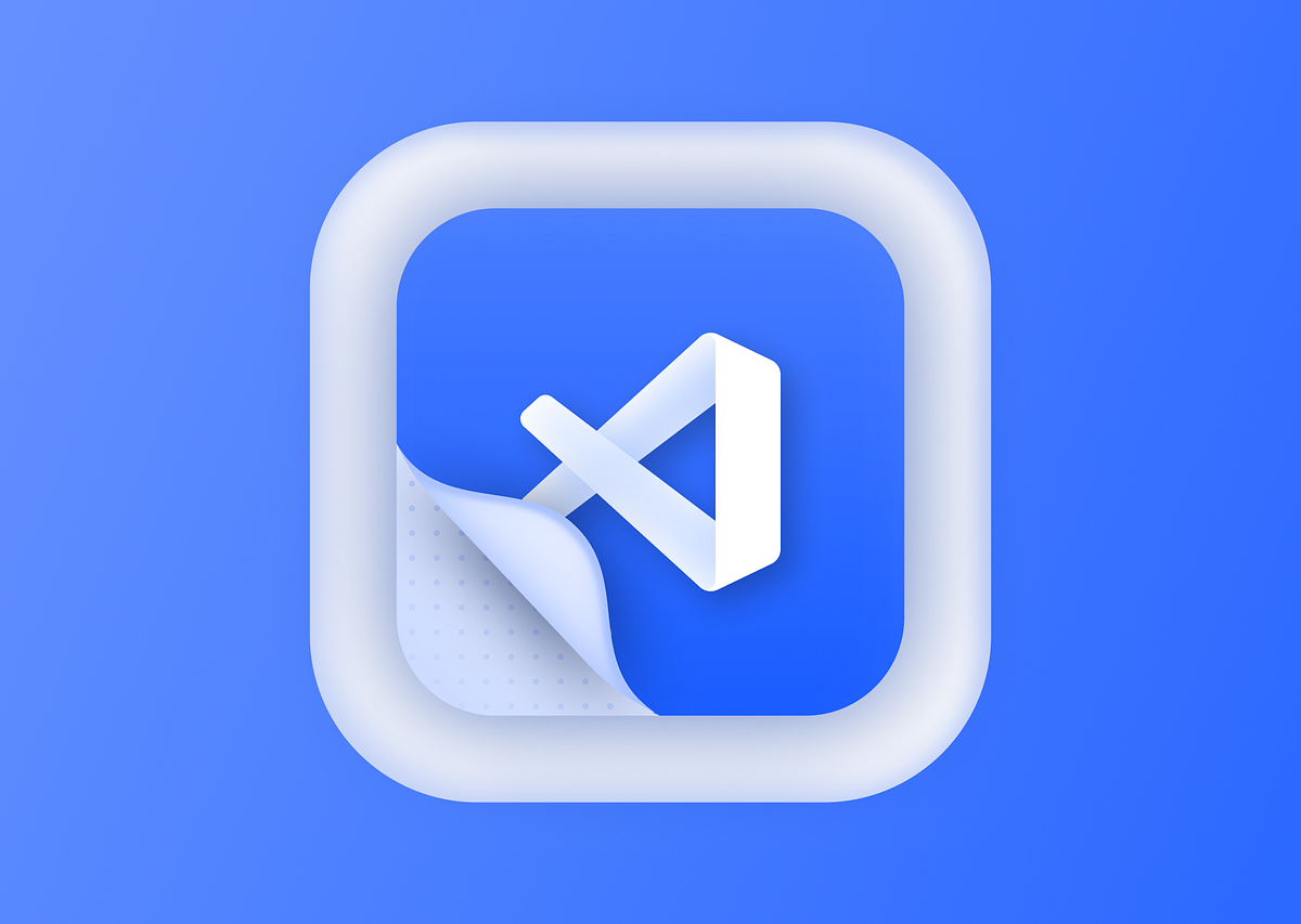 VSCode logo design by Kartik Khorwal on Dribbble