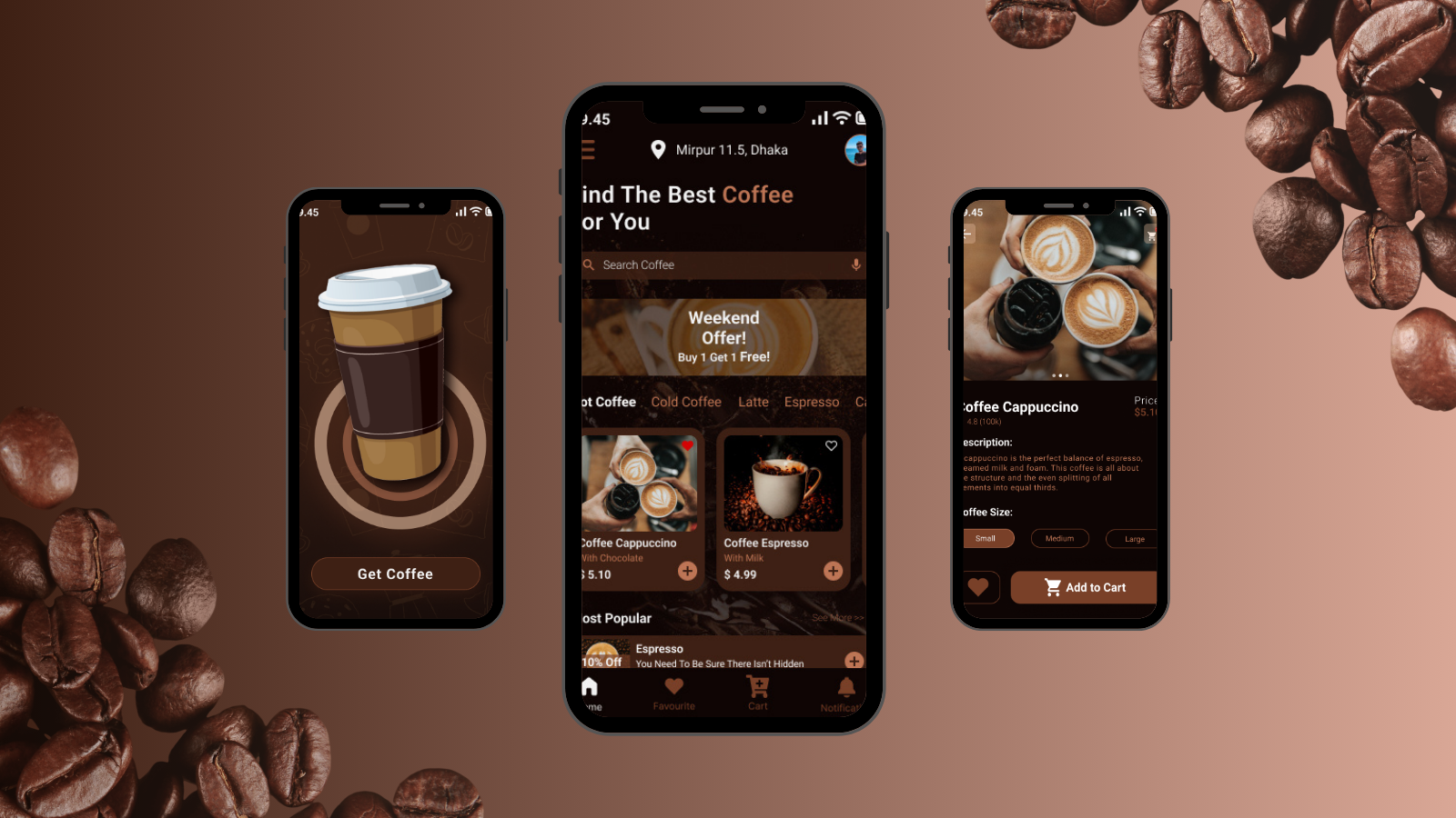 Introducing My Latest Coffee App Design by Dween Mohammad on Dribbble