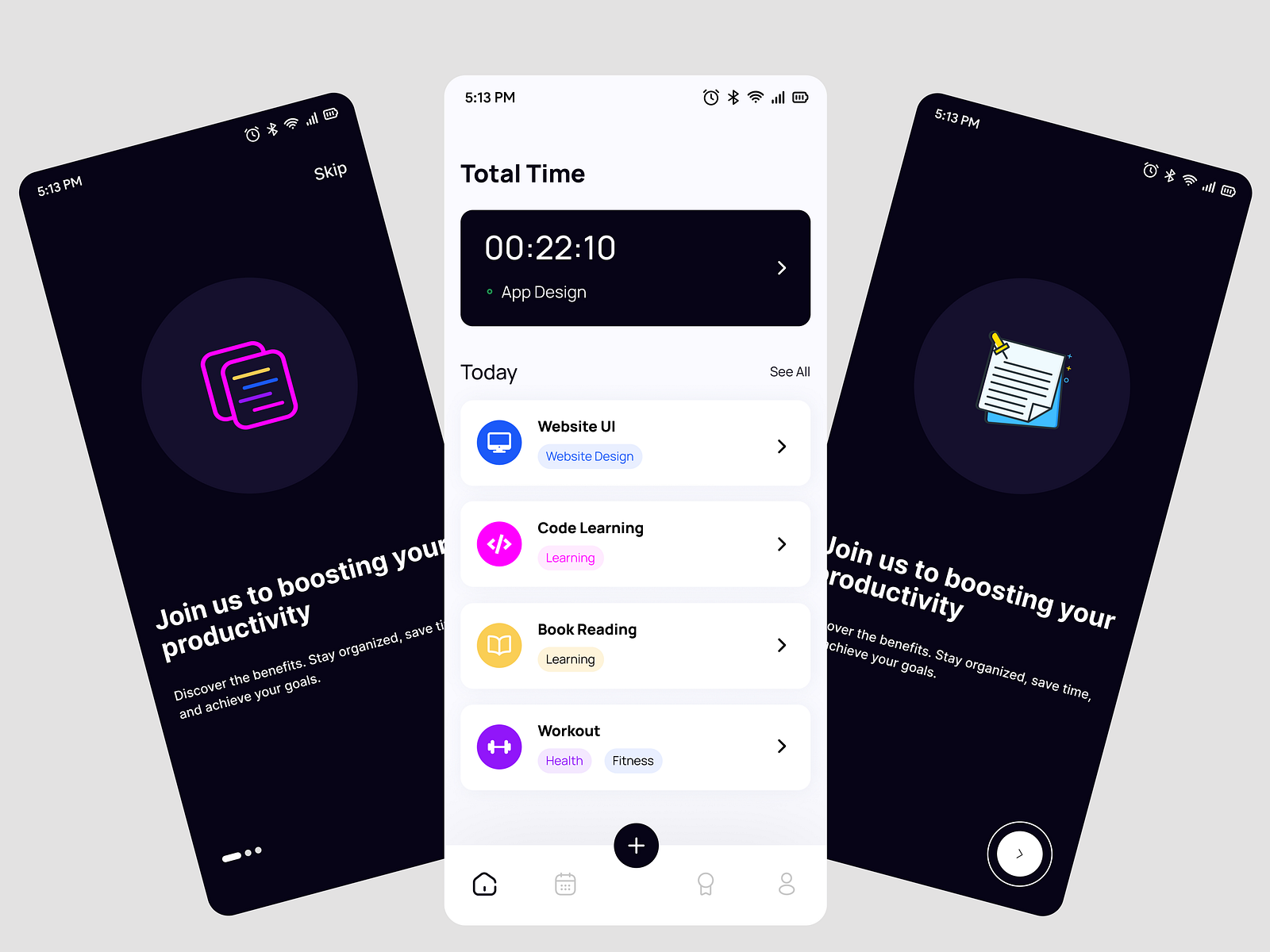 Productivity App Uiux Design Task Manager By Husnain Jaleel On Dribbble 
