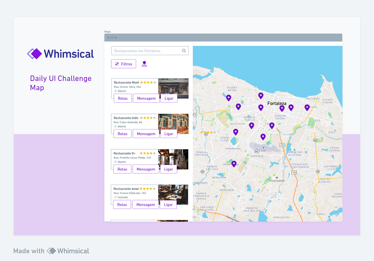 29 Daily UI - Maps by Raissa Ellen on Dribbble