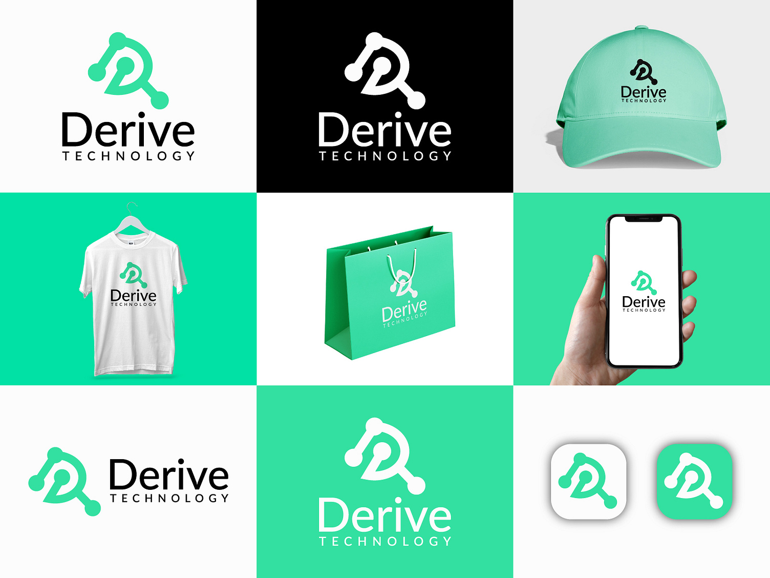 Letter D+R tech logo design, Branding by Sajal Saha | logo designer on ...