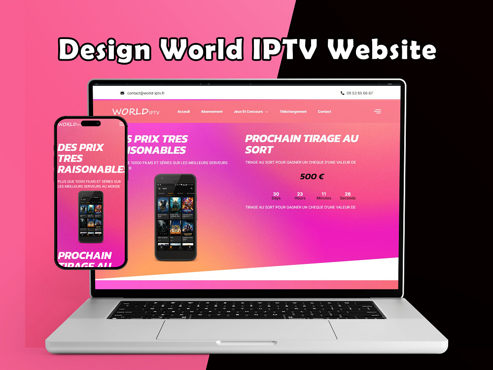 Iptv Website designs, themes, templates and downloadable graphic ...