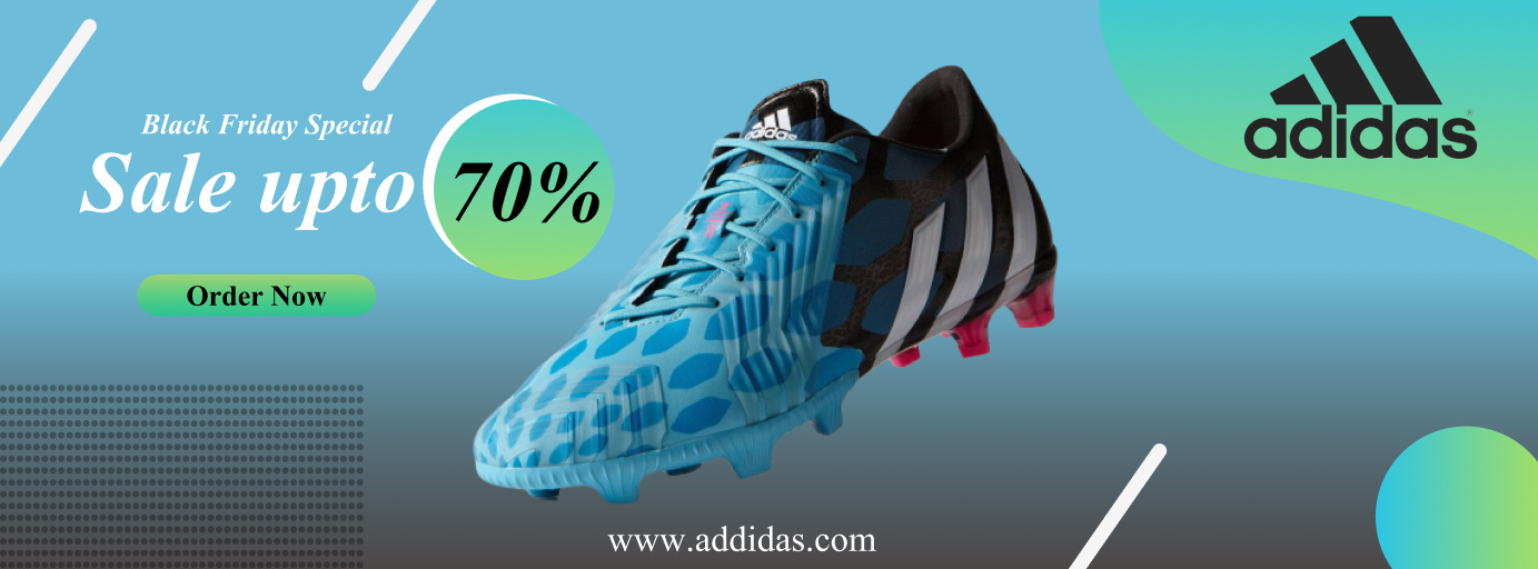 Addidas Banner by Vinay Ghai on Dribbble