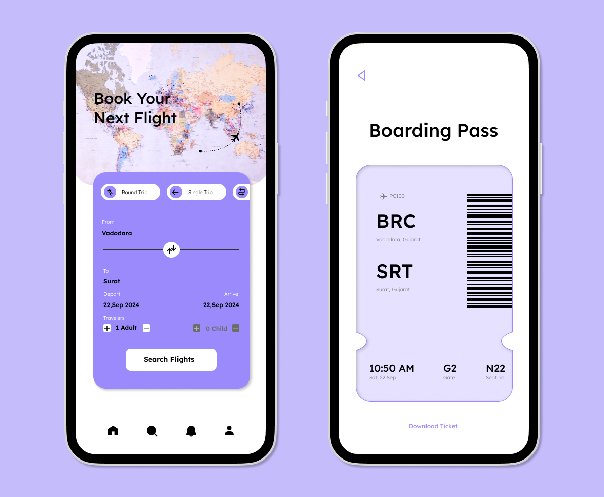 Boarding Pass Design By Nishil Patel On Dribbble