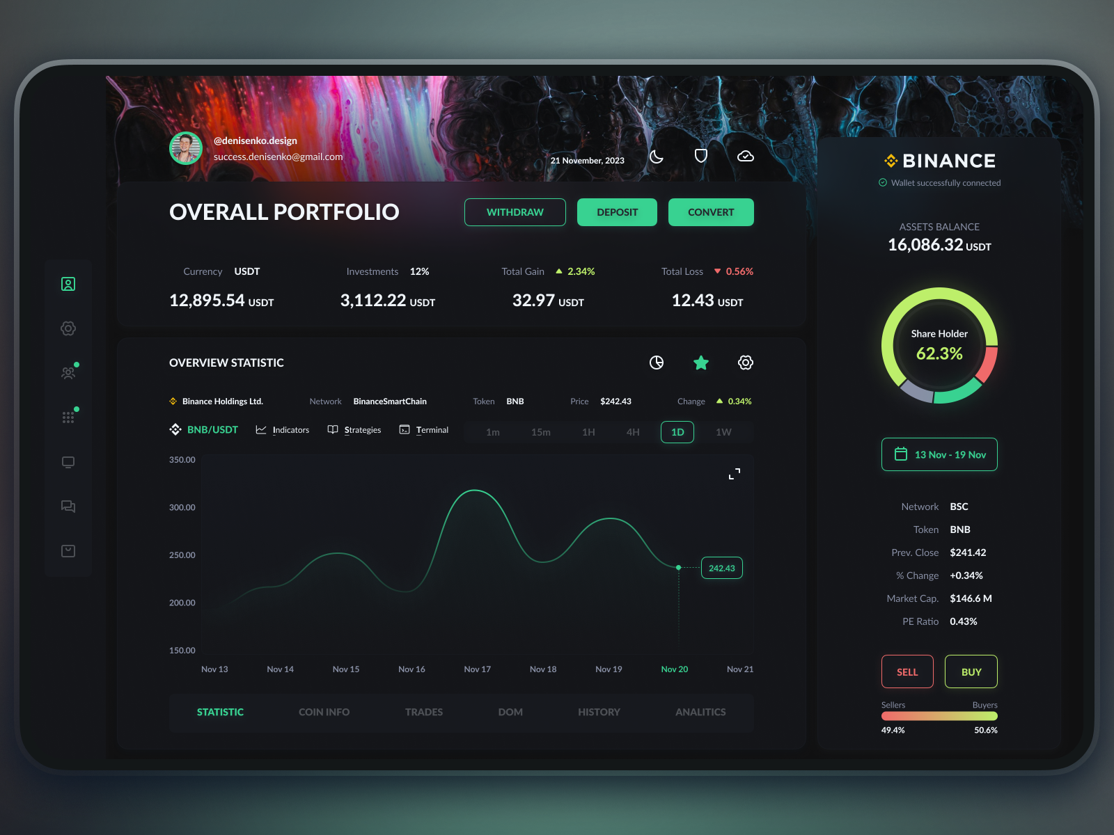 Browse thousands of Dark Theme Table images for design inspiration ...