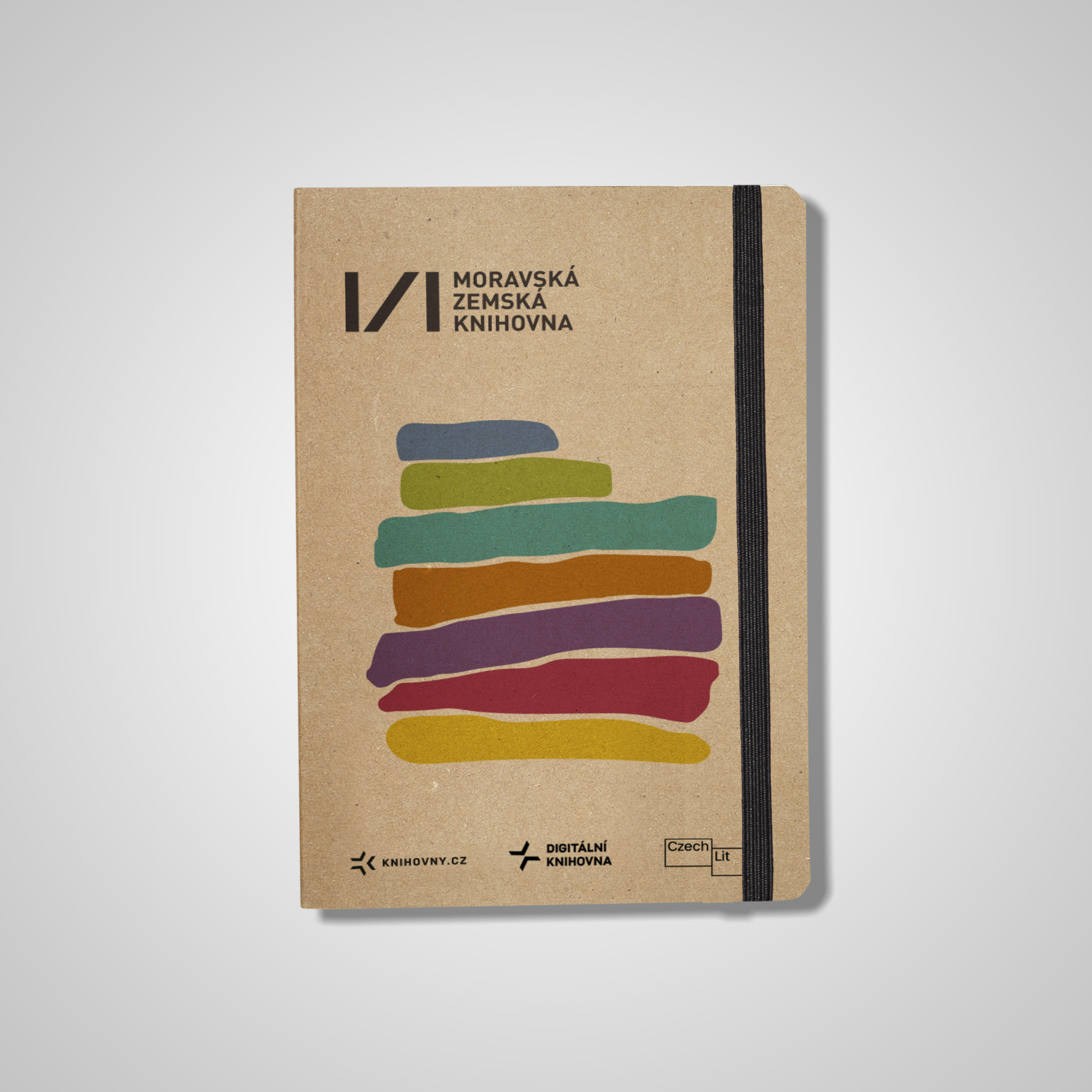 Promotional items for the Moravian Library by Anna Jílková on Dribbble