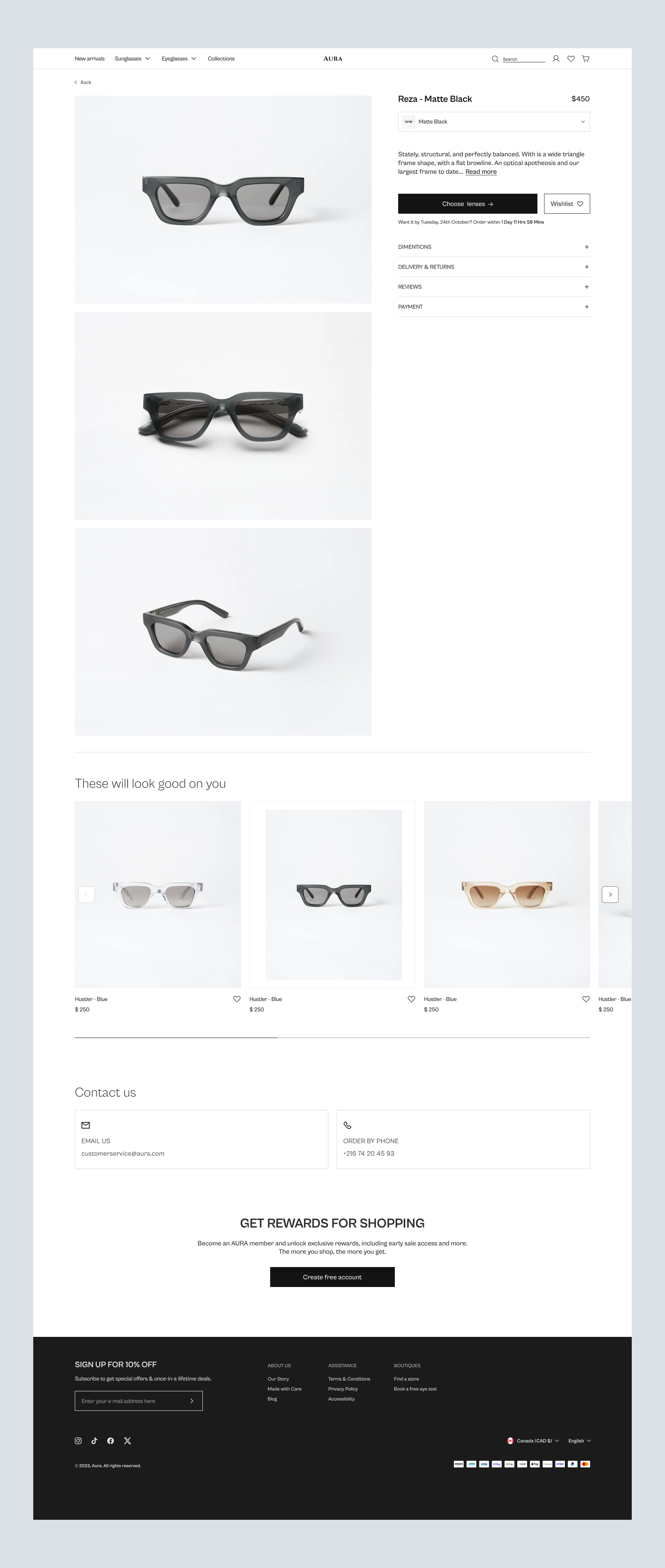 E-commerce product Details Page by Fedi Chaouch on Dribbble