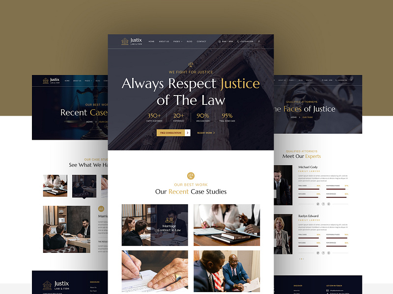 Browse thousands of Law UI images for design inspiration | Dribbble