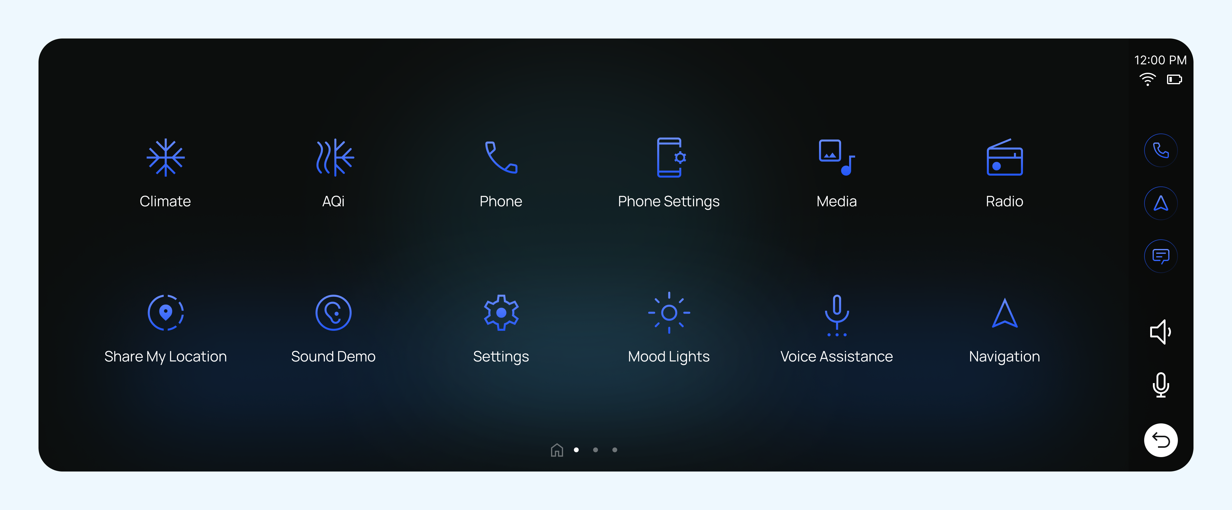 Car Infotainment UI Concept by Hemant Bisht on Dribbble