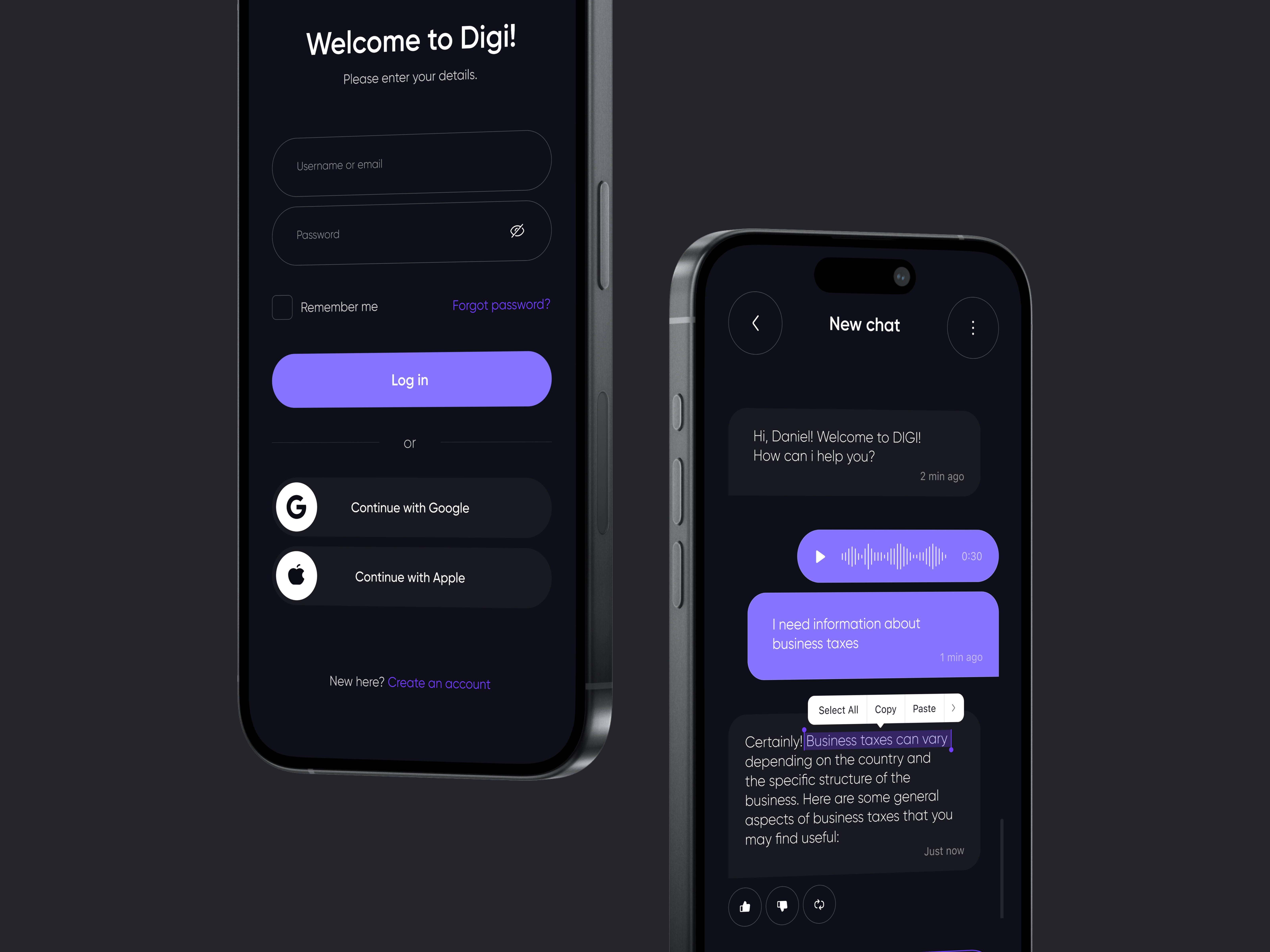 Innovative AI chatbot - Mobile App Concept by Bato on Dribbble