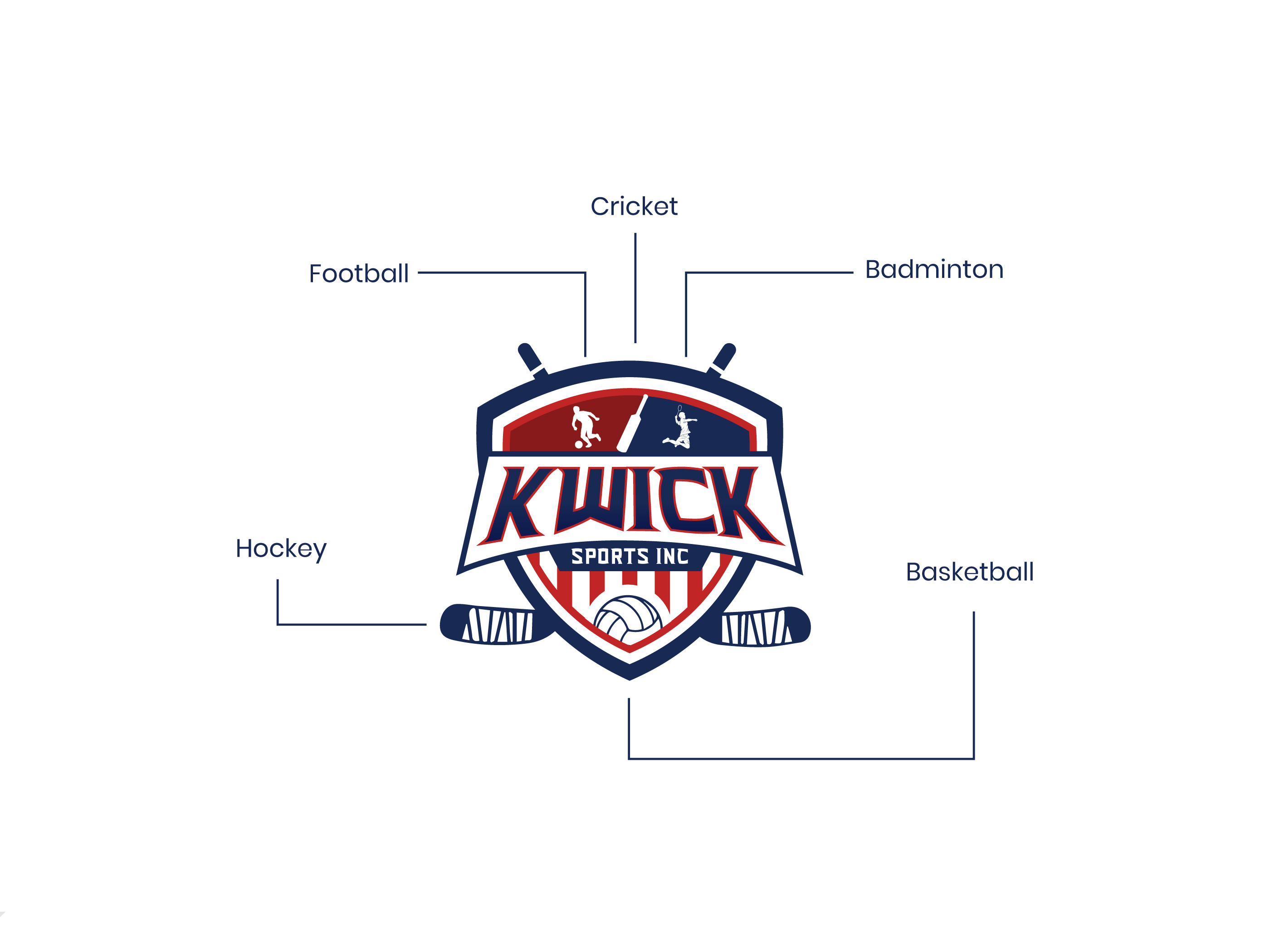 Kwick Sports Inc Logo by The Ant Firm, Ltd. on Dribbble