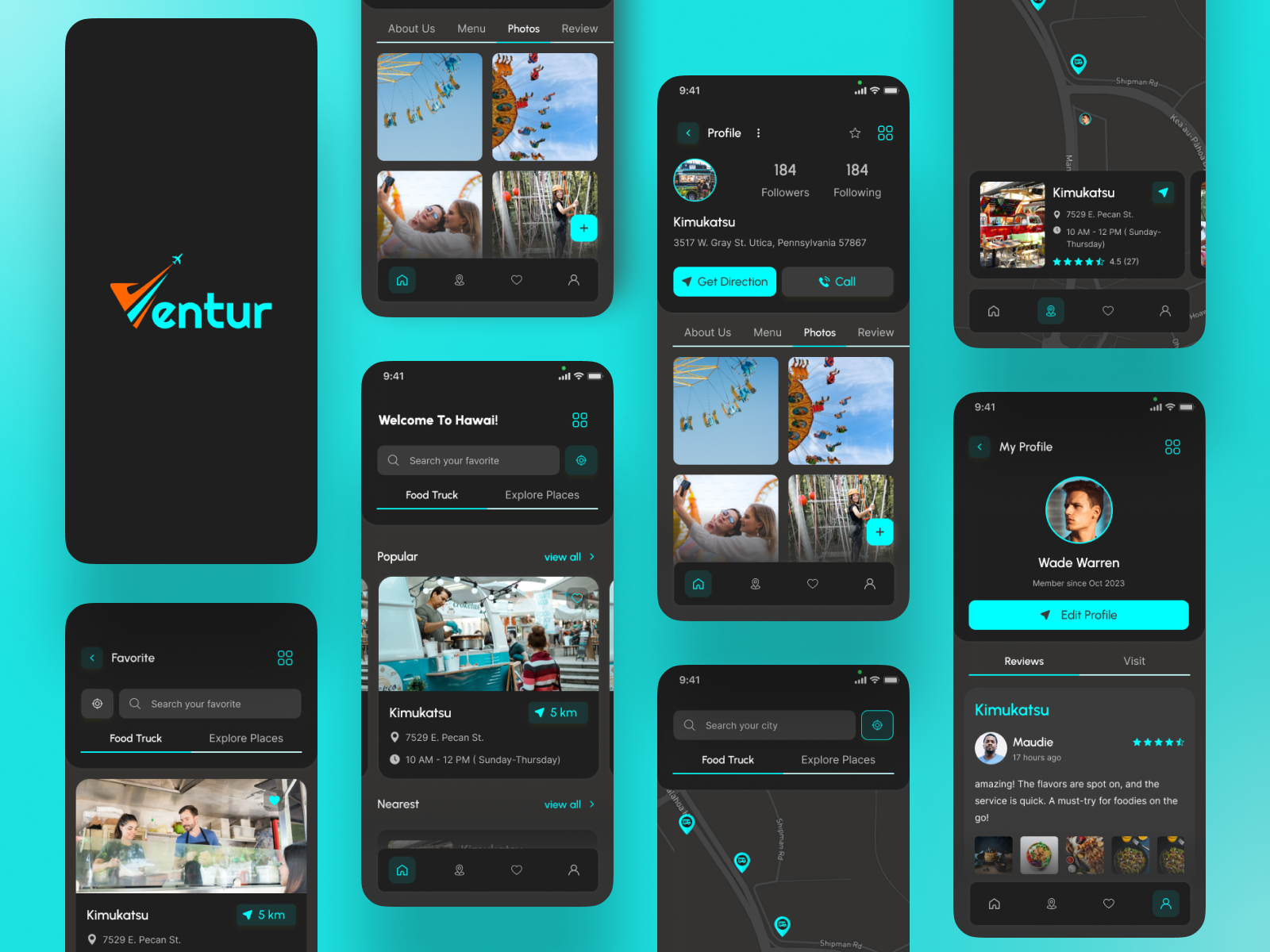 Food Truck & Exploration Mobile App UI by Softvence Mobile for ... Food Truck & Exploration Mobile App UI by Softvence Mobile for ...
