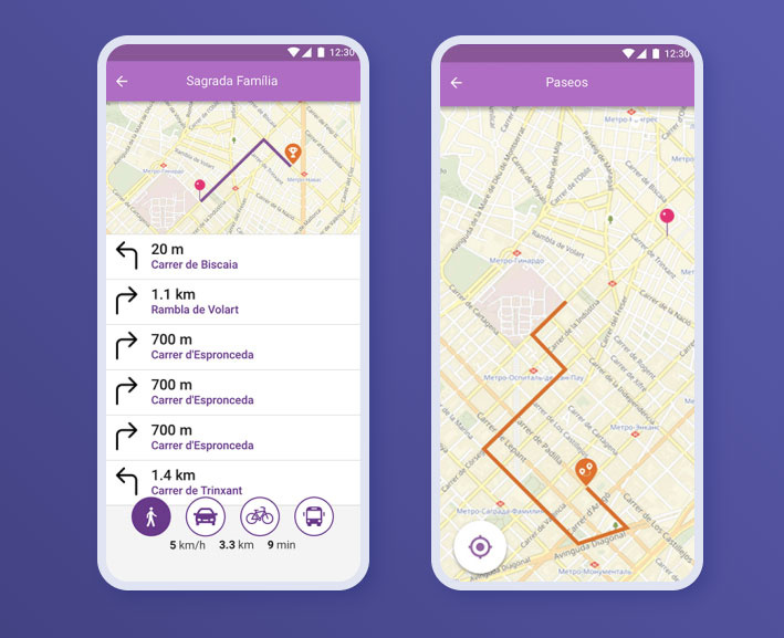 Geolocation Based Tourist Guide Application by XB Software on Dribbble