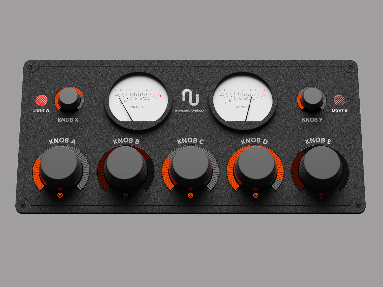 VST PLUGIN UI kit-07 by AudioUi on Dribbble