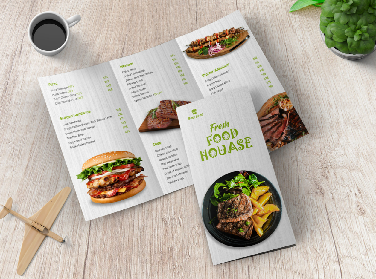 Food Menu Cards design by Palash SK on Dribbble