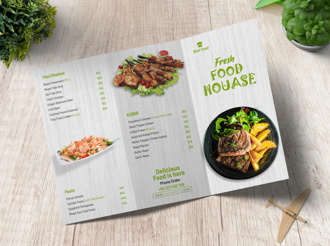 Food Menu Cards design by Palash SK on Dribbble