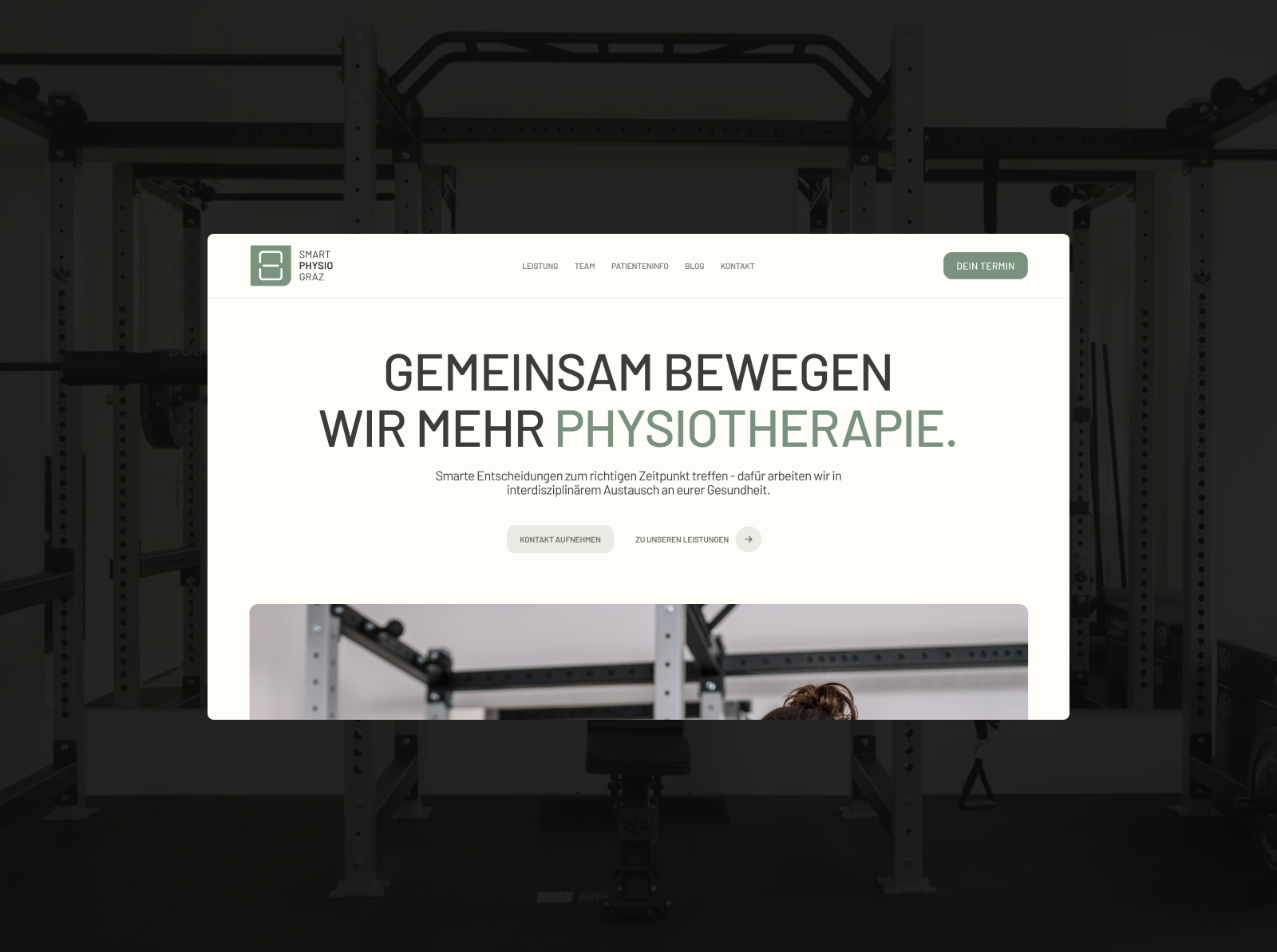 Smart Physio Website by Kerstin Ha on Dribbble