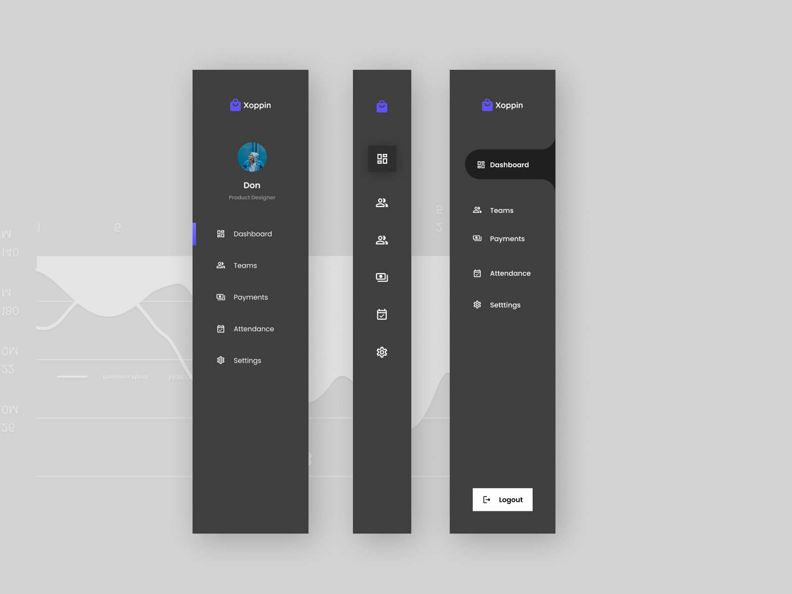 Side Navbar By Don Shaju On Dribbble