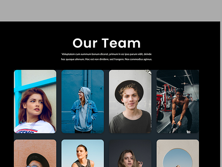 Browse thousands of Our Team images for design inspiration | Dribbble