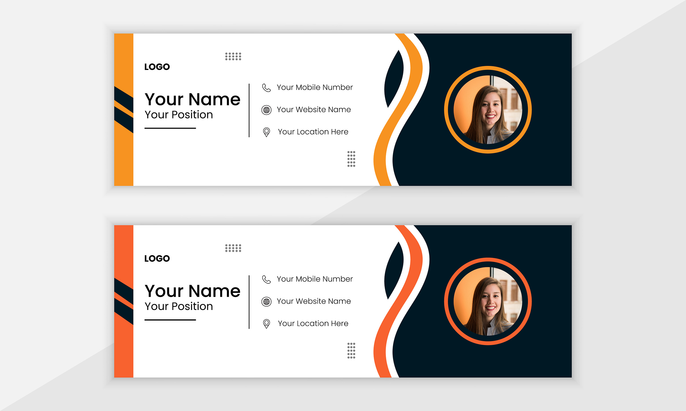 Email Signature Design. by Mufajjal Hussain on Dribbble