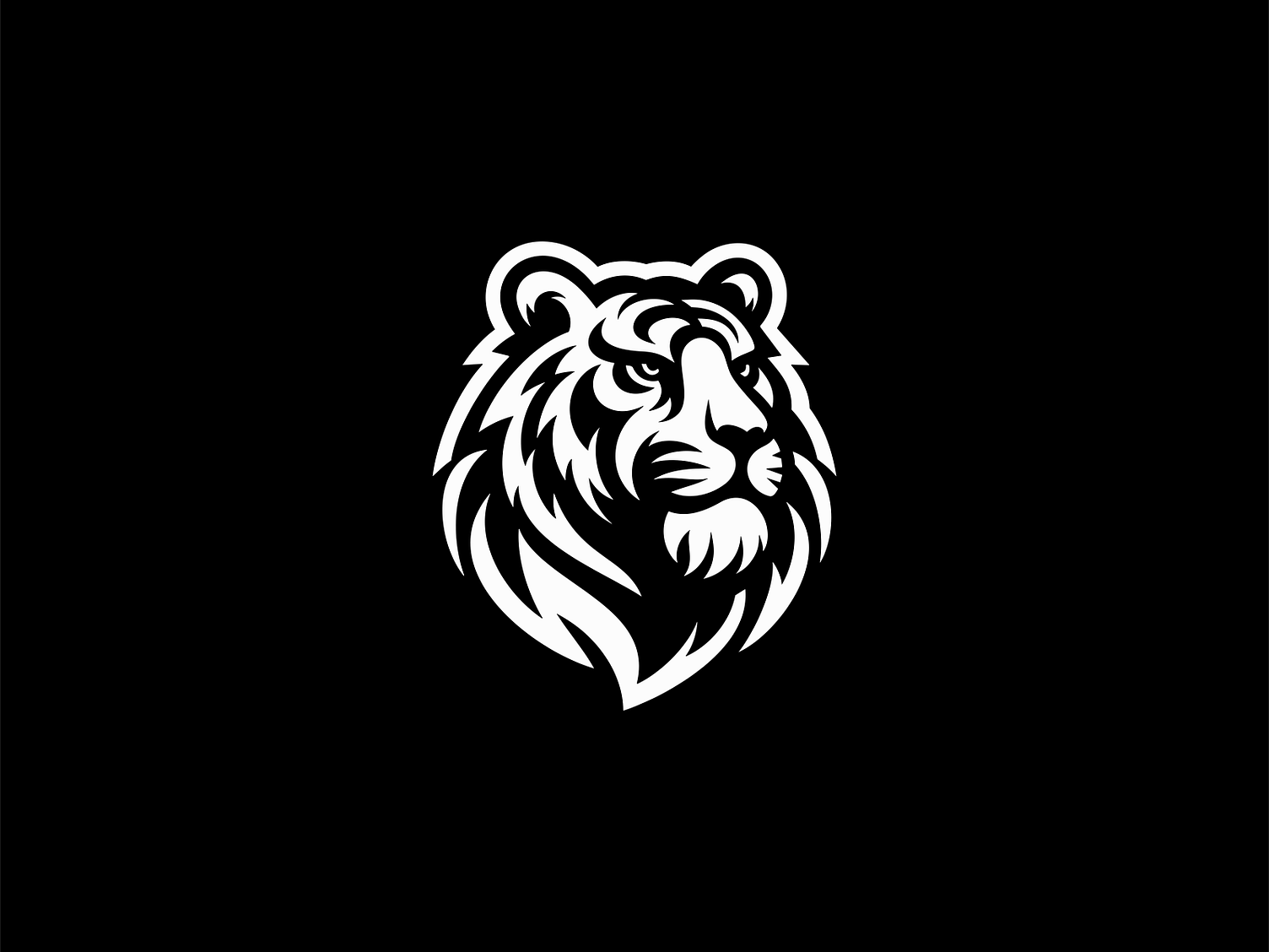 Tiger Logo by Lucian Radu on Dribbble