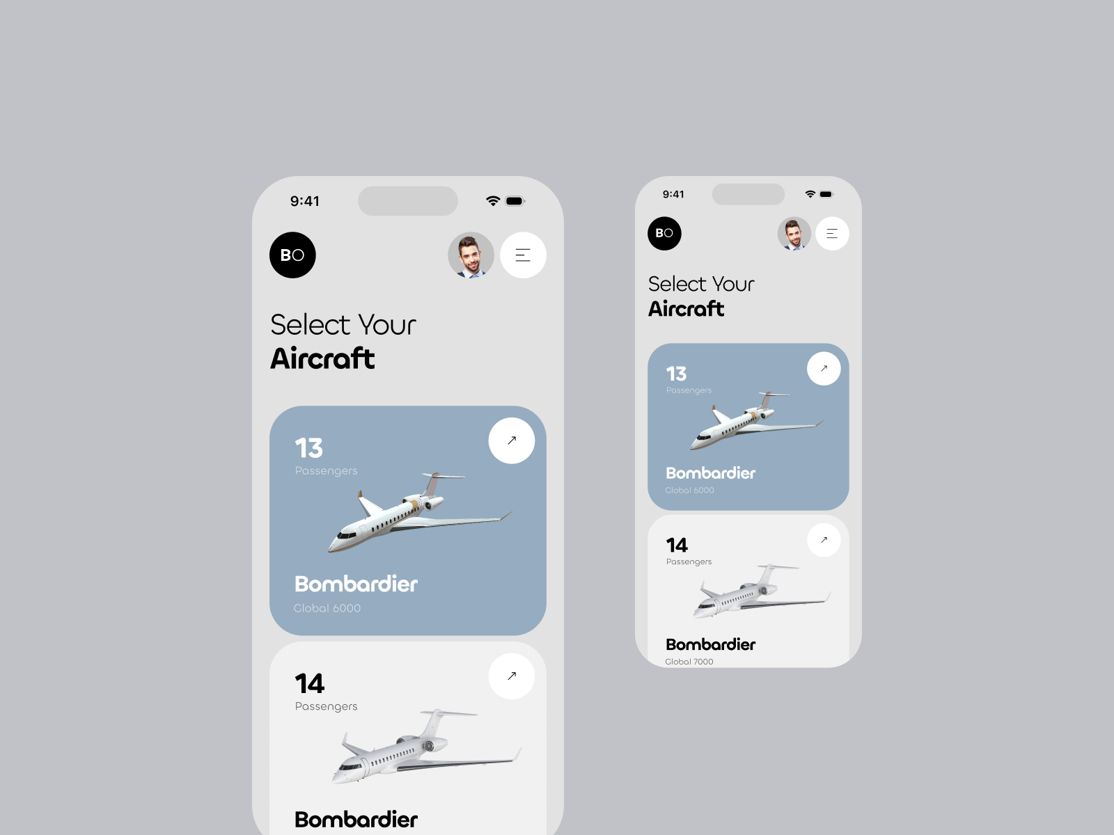 Bombardier - Seamless Plane Configurator App by Mari S. for ...