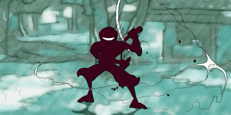 2D ANIMATION "NINJA TRAINING GROUND" by Ivan Boyko on Dribbble