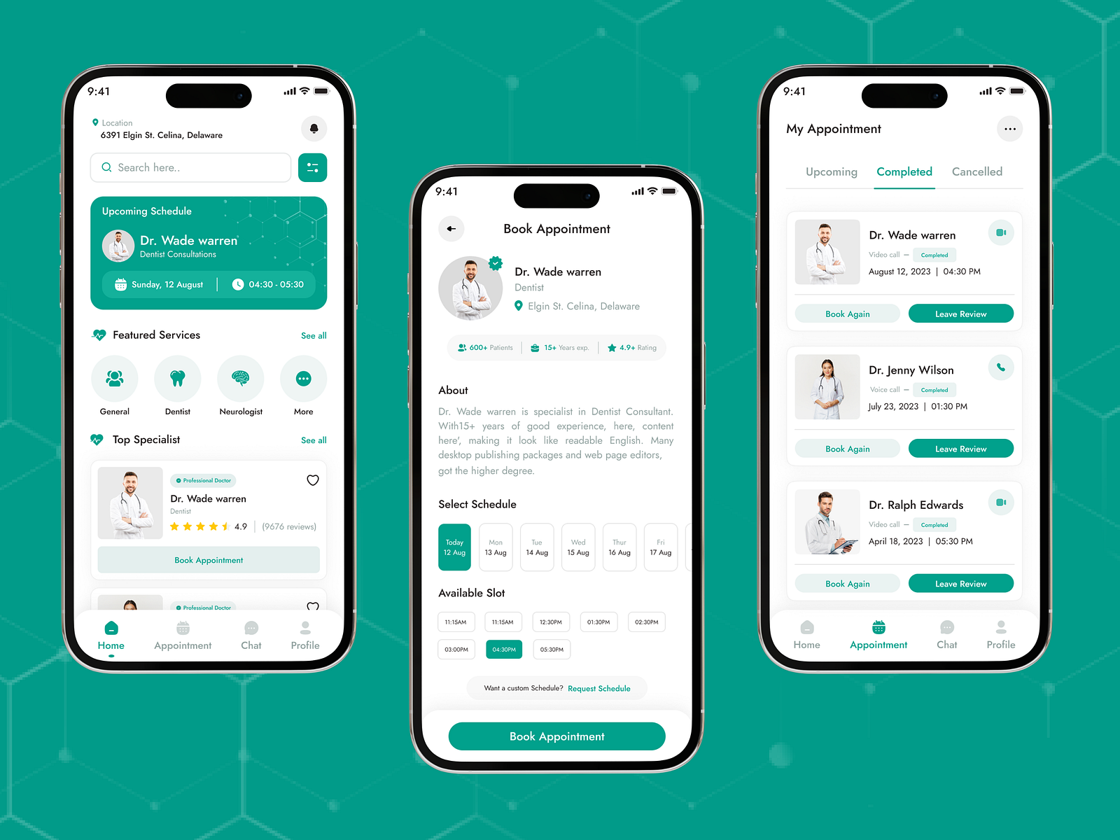 On-Demand Doctor Appointment App by Codeflash Infotech LLP on Dribbble