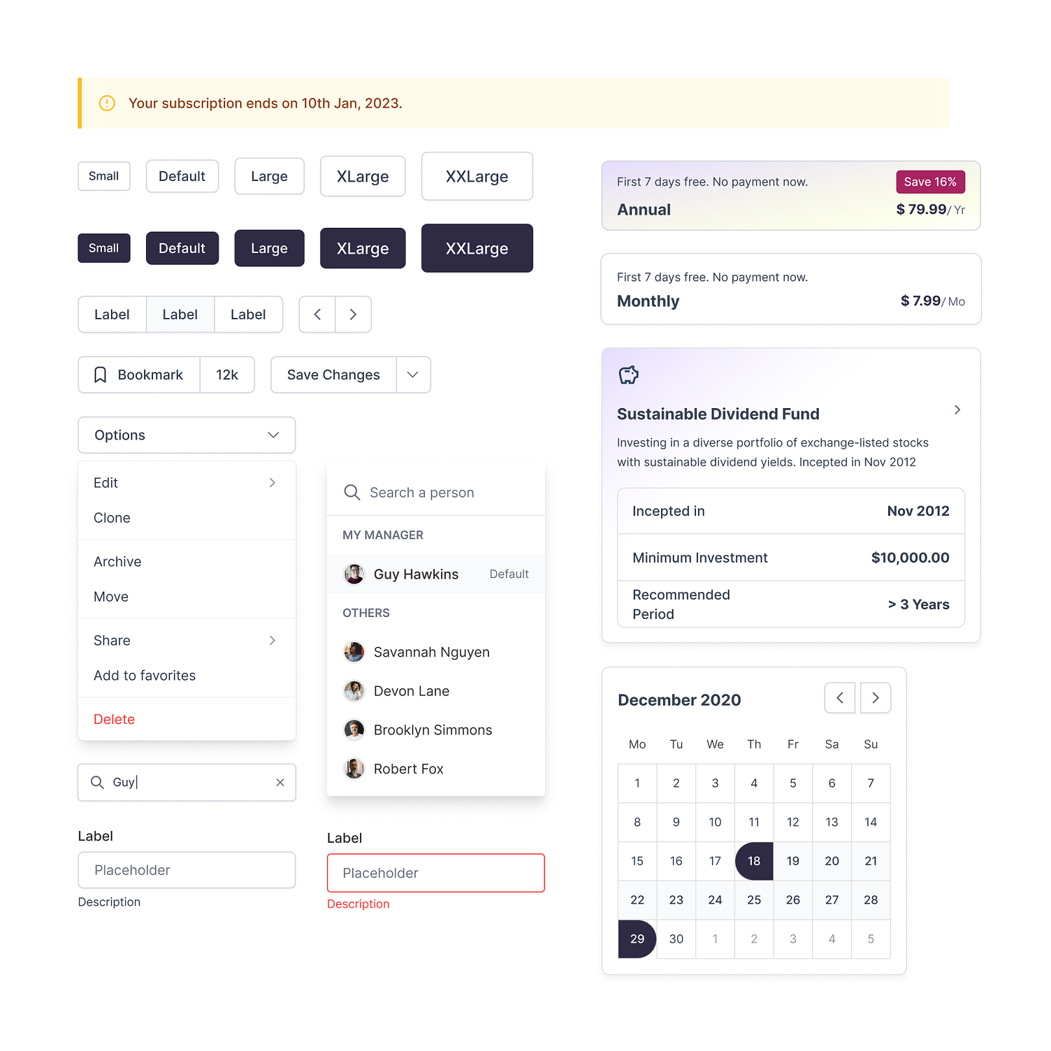 Web Design System by Elescript on Dribbble